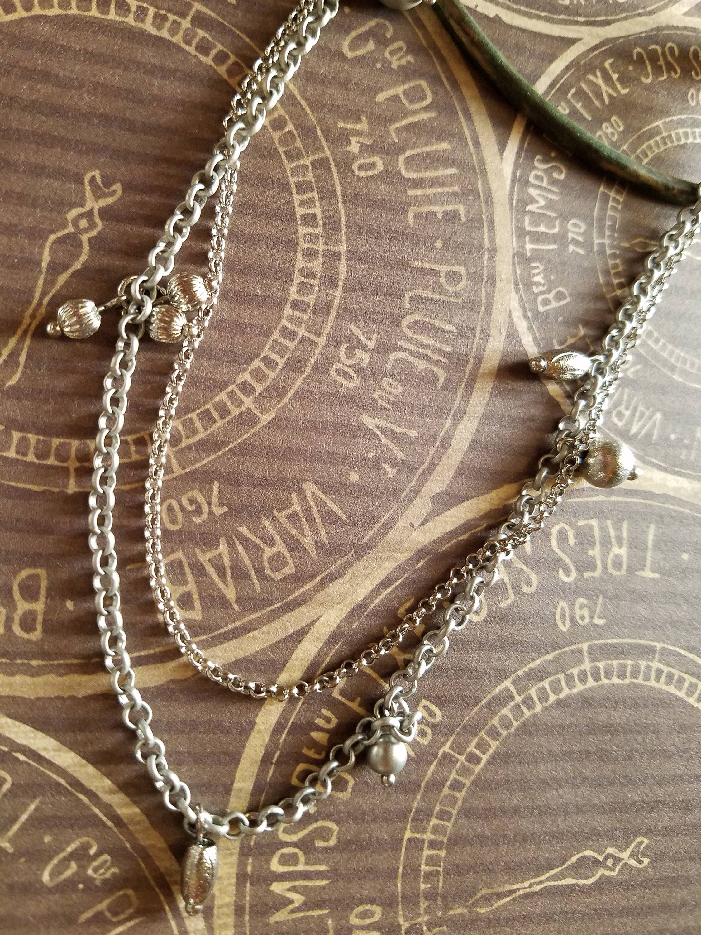 Modern Everyday Necklace Long Jewelry Women Chain Silver Fashion Style ...