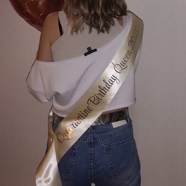 Personalised Birthday Sashes Any Age 16th 18th 21st 30th | Etsy