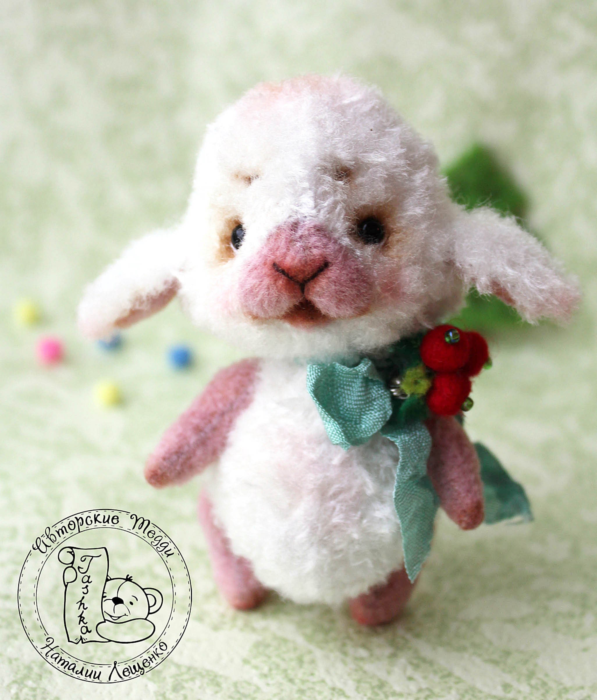 PDF Pattern New Mini Lamb Lola Artist Teddy Bear | Etsy