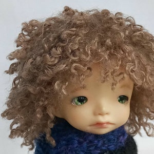 Long Intense Curls Irrealdoll Engendritos Wig "milk Chocolate" / Faux ...