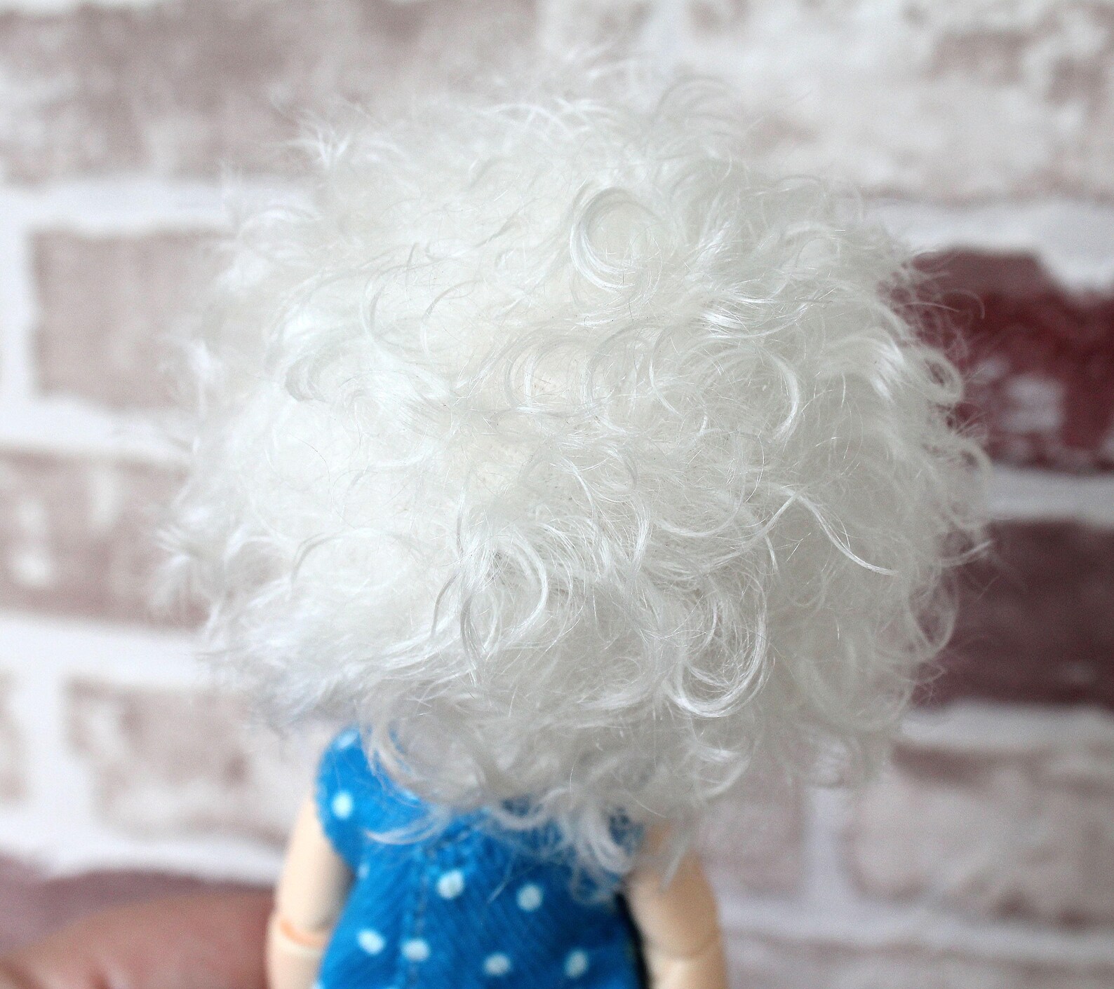 PREORDER! Lati Yellow Wig "snow White" / Wig 5.5 Inch / 1:8 BJD Mohair ...