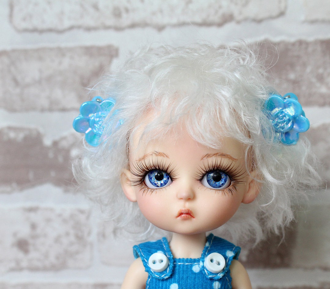 PREORDER! Lati Yellow Wig "snow White" / Wig 5.5 Inch / 1:8 BJD Mohair ...