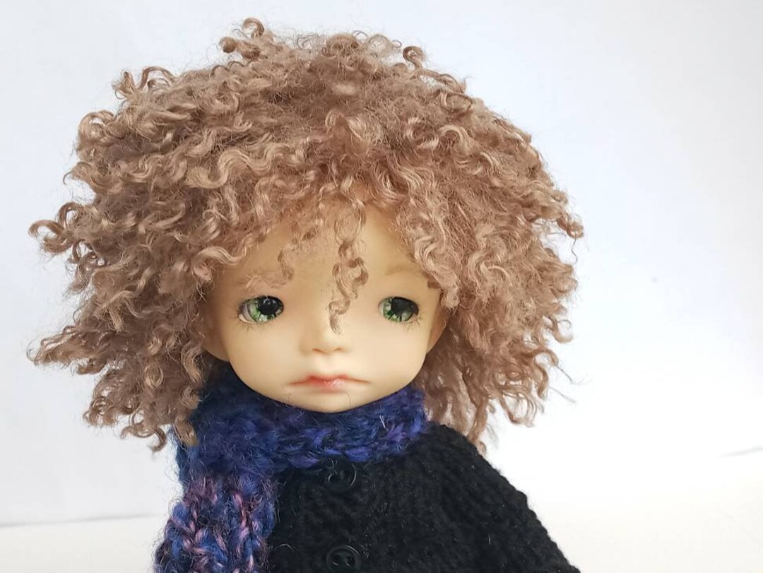 Long Intense Curls Irrealdoll Engendritos Wig "milk Chocolate" / Faux ...