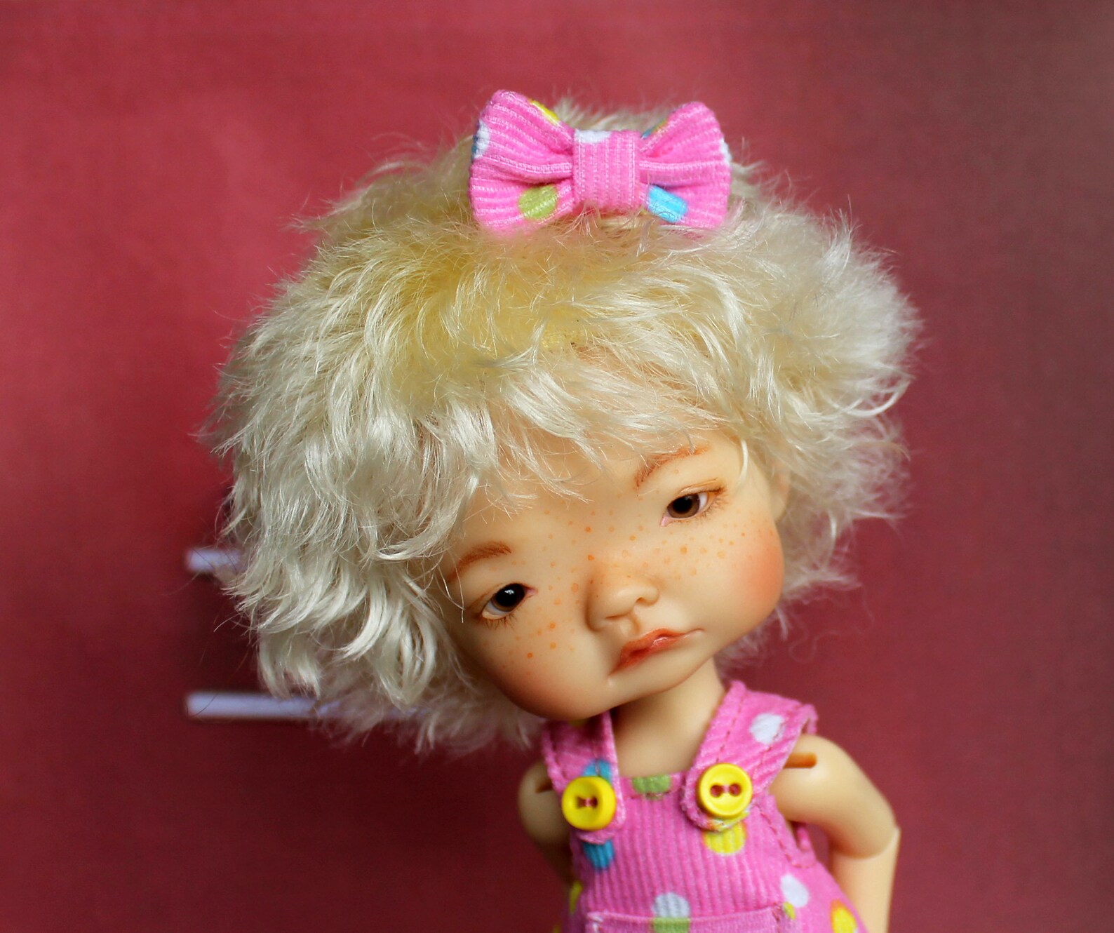 Mohair Wig "creamy Ice Cream" for Irrealdoll Specially / Irrealdoll Oli ...