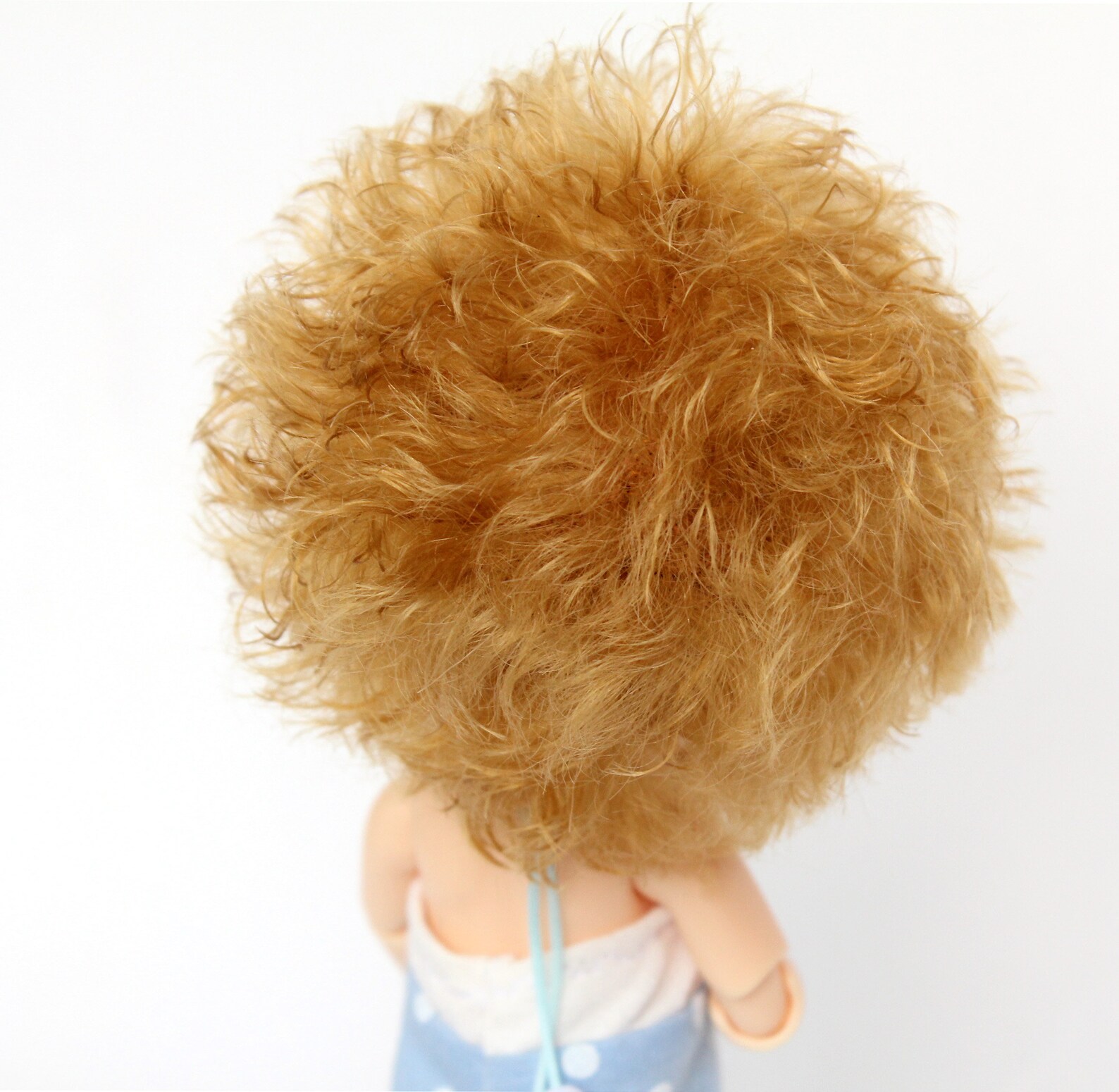 Lati Yellow Wig "wild Honey" / Wig 5.5 Inch / 1:8 BJD Mohair Wig ...