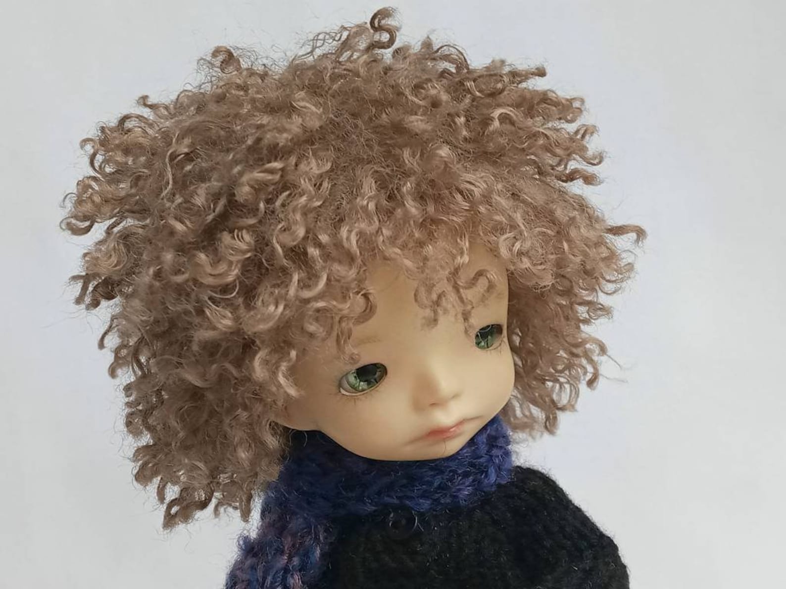 Long Intense Curls Irrealdoll Engendritos Wig "milk Chocolate" / Faux ...