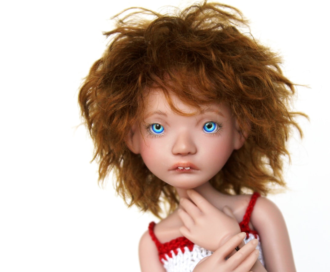 PREORDER! Irrealdoll Enoki Wig "chestnut" / Mohair Wig for Irrealdoll ...