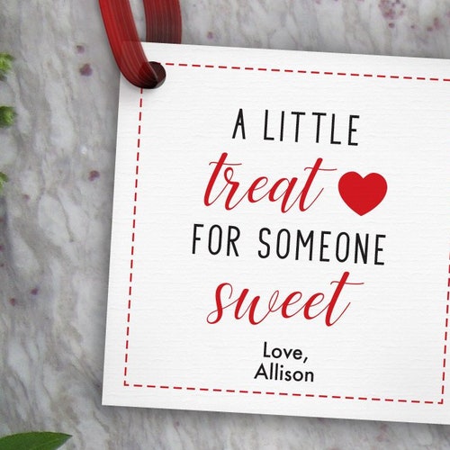 PRINTABLE A Little Treat for Someone Sweet Favor Tag YOU - Etsy