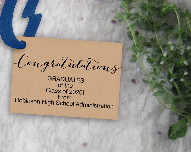 Congratulations Tags Printable Gift Tag Template // | Etsy