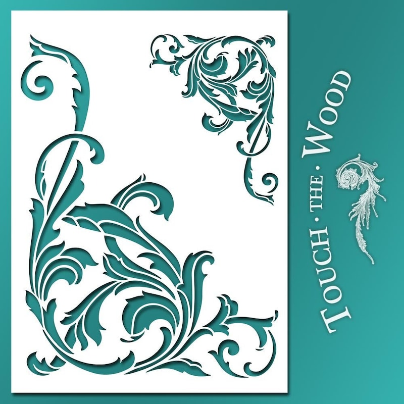 Scroll Stencils - Etsy