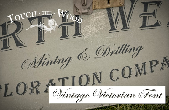 Victorian Script Font