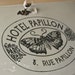 INSTANT DOWNLOAD - French Vintage Hotel Label - Print Transfer to ...