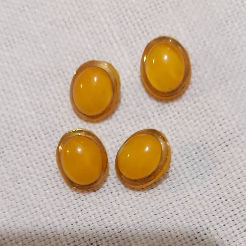 Amber Buttons - Etsy