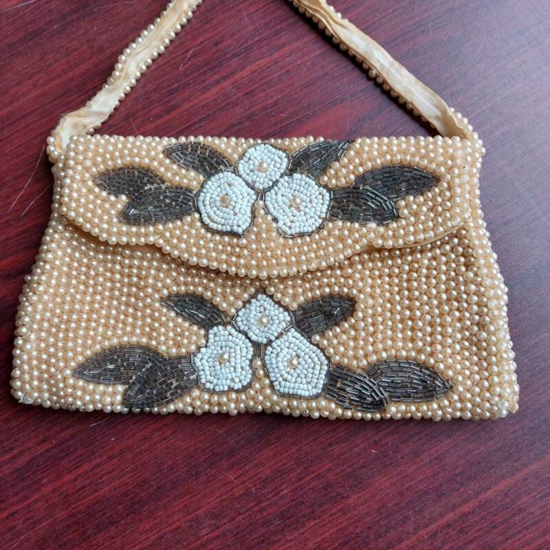 Vintage Beaded Bag - Etsy