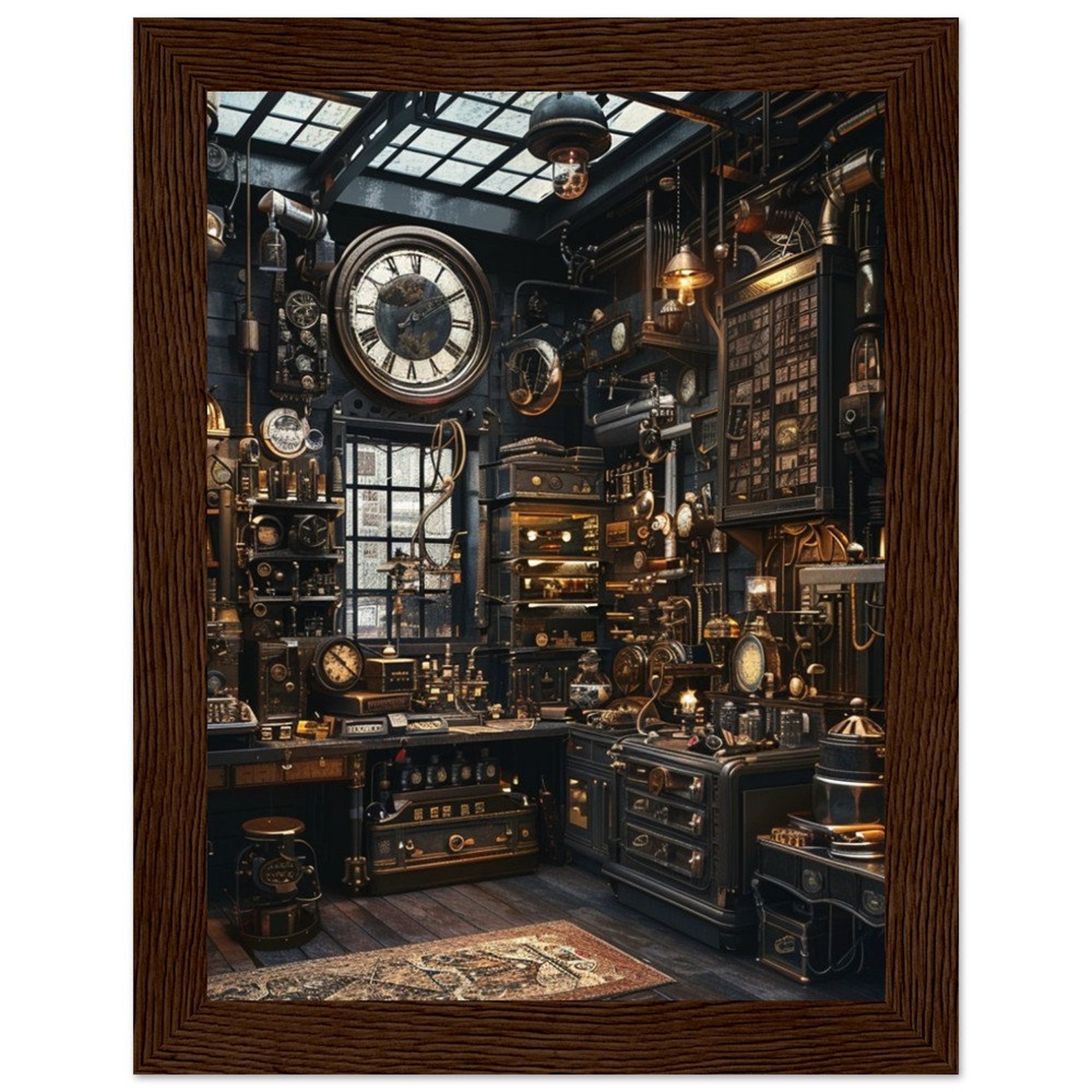 Victorian Era Scene-premium Matte Paper Wooden Framed Poster - Etsy