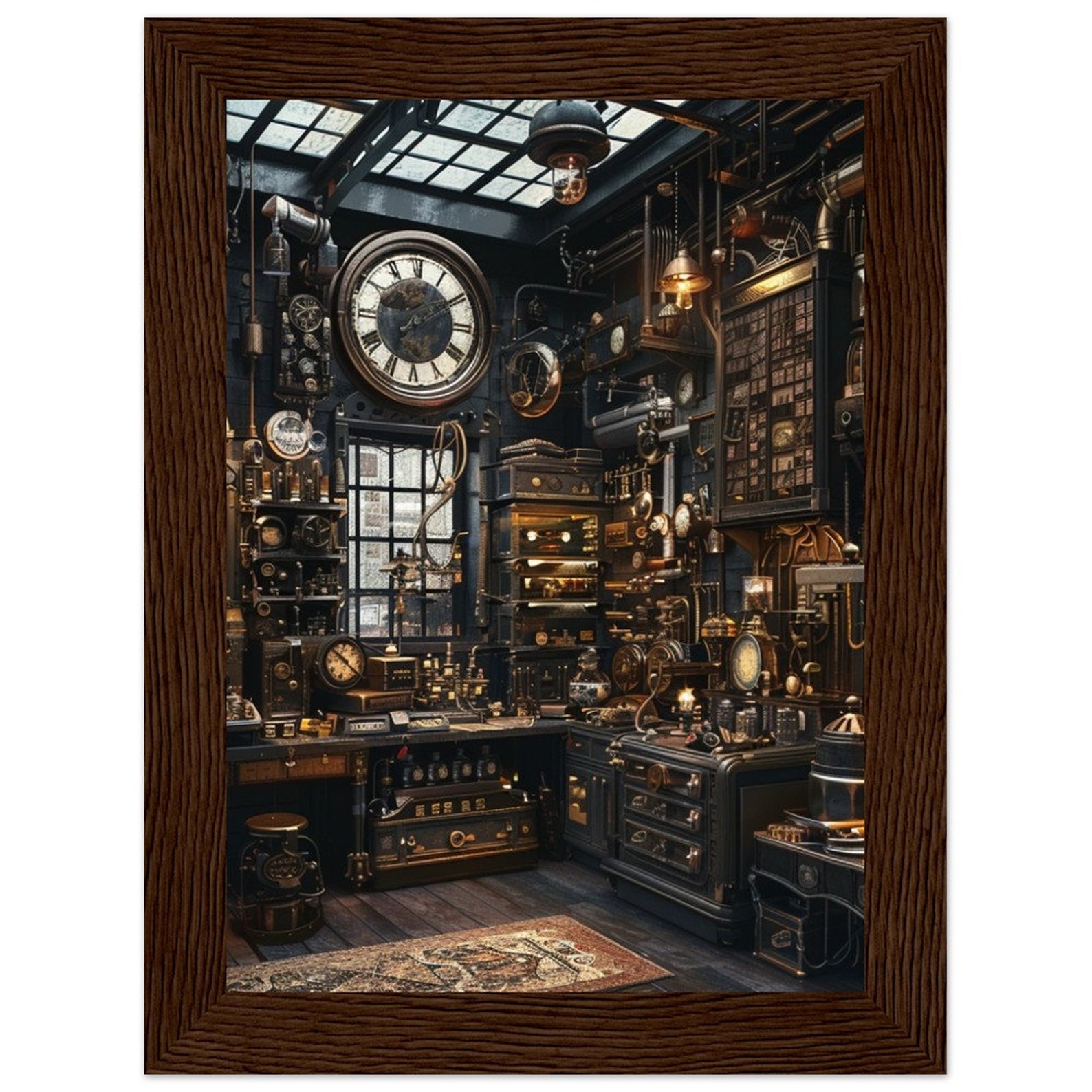 Victorian Era Scene-premium Matte Paper Wooden Framed Poster - Etsy