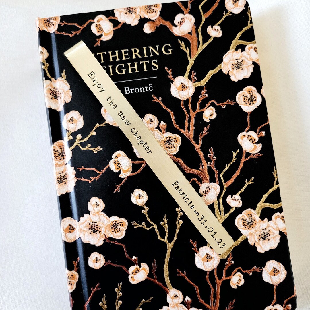 Hand Made Personalized Bookmark - New Chapter Gift - Colleague Leaving ...