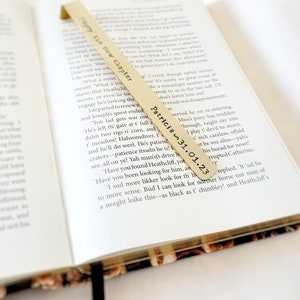 Hand Made Personalized Bookmark - New Chapter Gift - Colleague Leaving ...