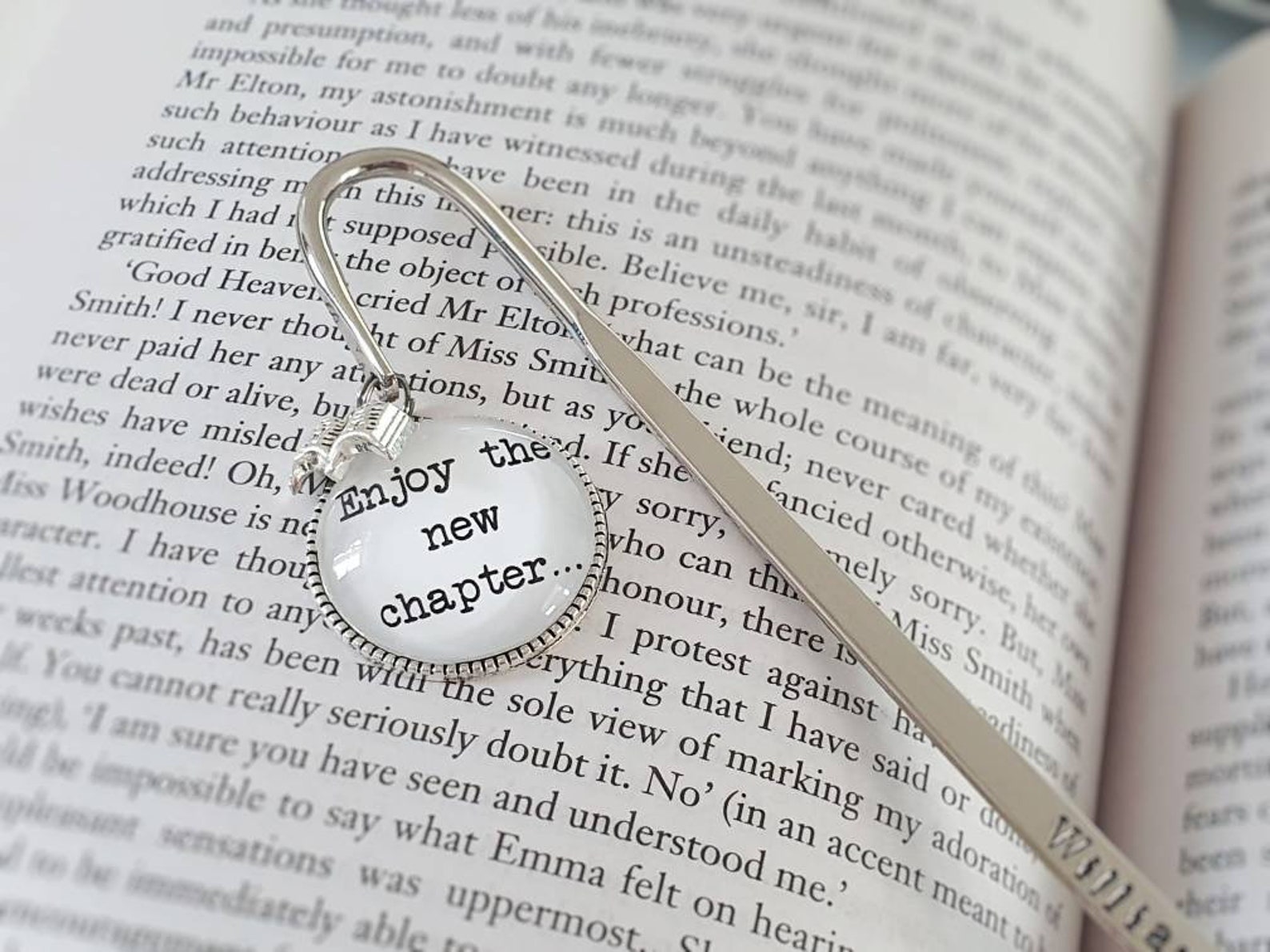 New Chapter Bookmark Coworker Leaving Booknerd Gift Enjoy - Etsy UK