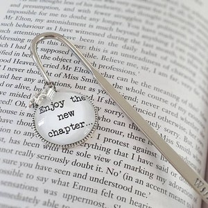 New Chapter Bookmark, Coworker Leaving, Booknerd Gift, Enjoy the Next ...