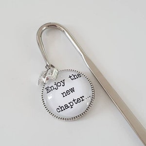 New Chapter Bookmark, Coworker Leaving, Booknerd Gift, Enjoy the Next ...