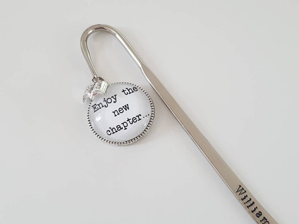 New Chapter Bookmark Coworker Leaving Booknerd Gift Enjoy - Etsy UK