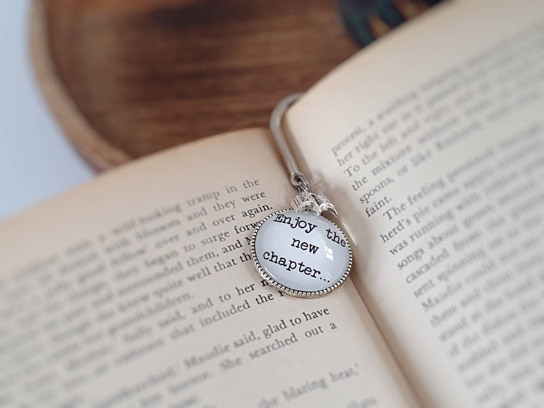 New Chapter Bookmark, Coworker Leaving, Booknerd Gift, Enjoy the Next ...