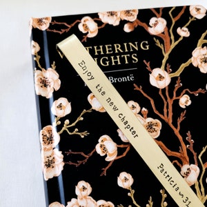 Hand Made Personalized Bookmark - New Chapter Gift - Colleague Leaving ...