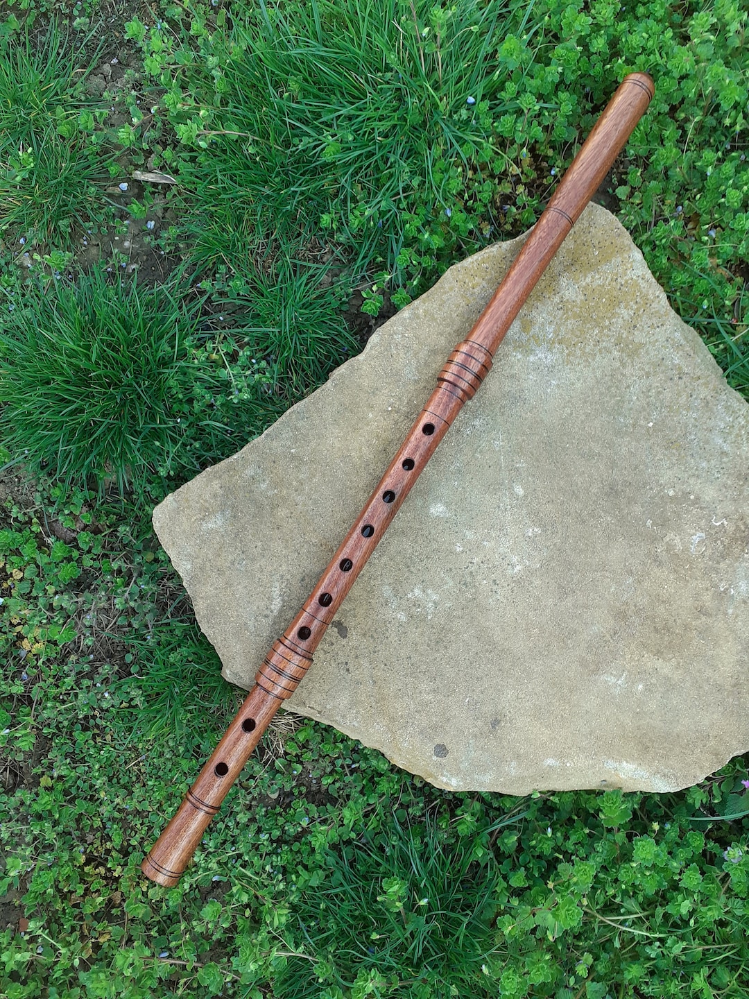 Bulgarian Kaval in D or C From 100% Wood, Handmade Flute in Primitive ...