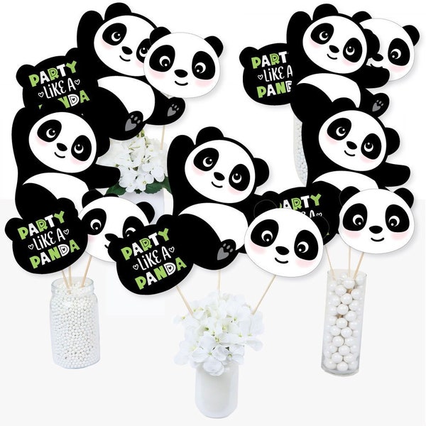 Cute Panda Toppers - Etsy
