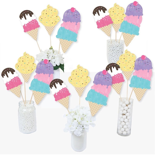Ice Cream Cone Centerpiece - Etsy