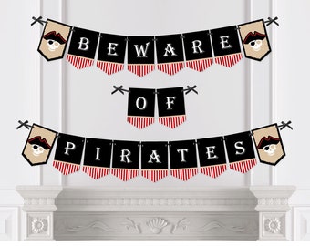 DIY Pirate FULL Alphabet Banner Instant Download - Etsy