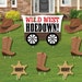 Western Hoedown Yard Sign and Outdoor Lawn Decorations | Etsy
