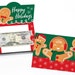 Gingerbread Christmas - Gingerbread Man Holiday Party Money and Gift ...