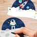 Outer Space Galaxy - DIY Blank Paper Desk or Locker Labels - Classroom ...