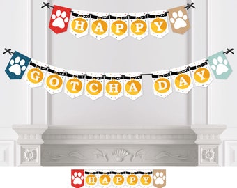 Gotcha Day Banner | Etsy