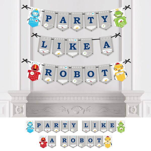 Robot Baby Shower - Etsy