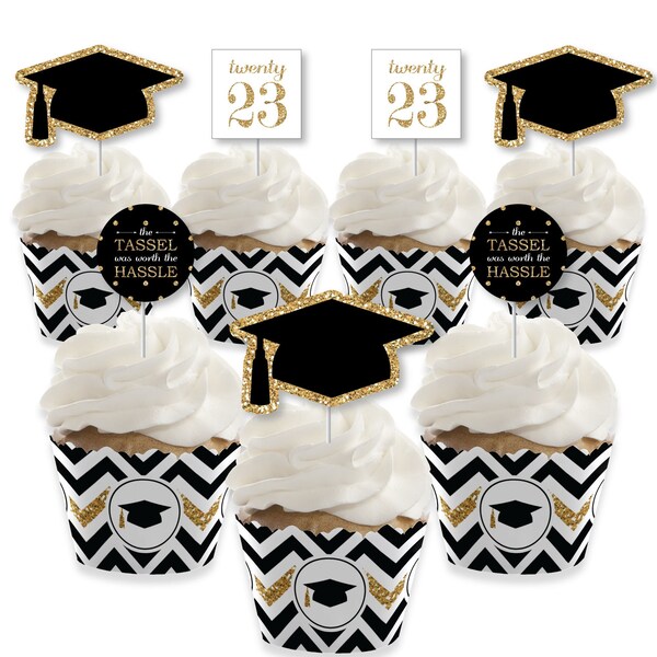 Graduation Cupcake - Etsy