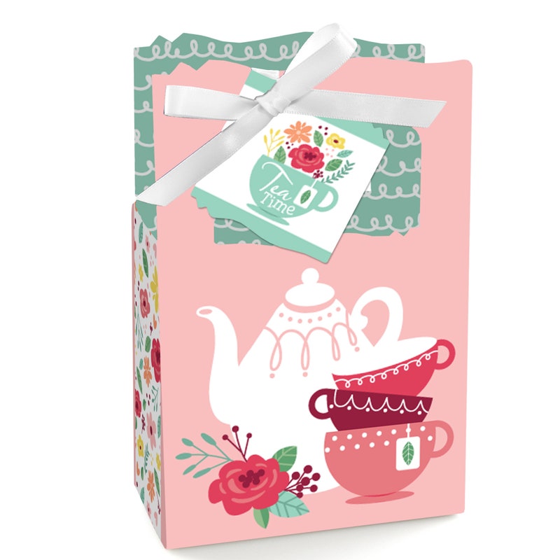 Tea Party Favor Box - Etsy