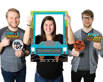 Monster Truck Picture Frames - Etsy
