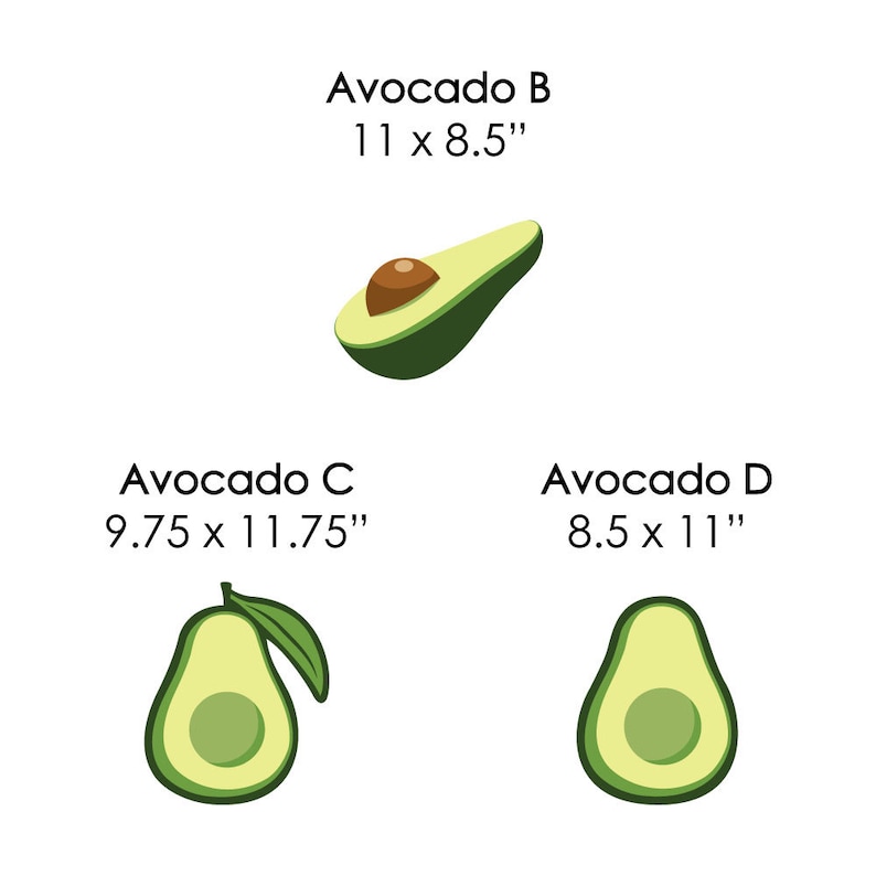 Hello Avocado Yard Sign and Outdoor Lawn Decorations | Etsy