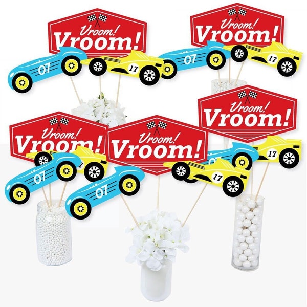 Racing Car Table Centerpiece - Etsy