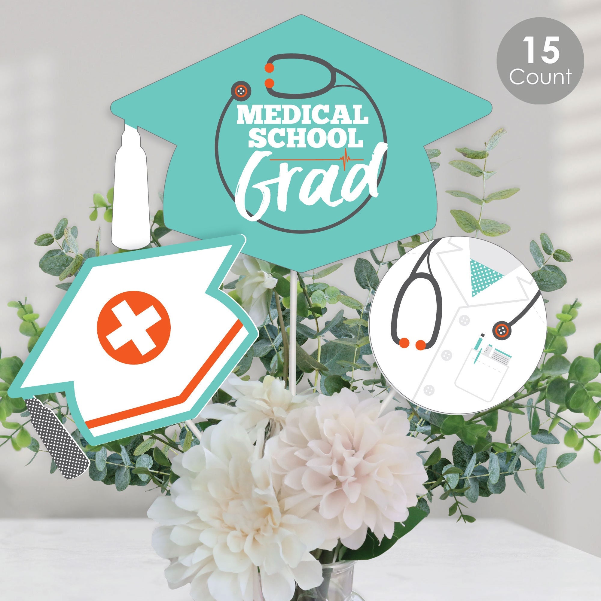 Medical School Grad Doctor Graduation Party Centerpiece - Etsy