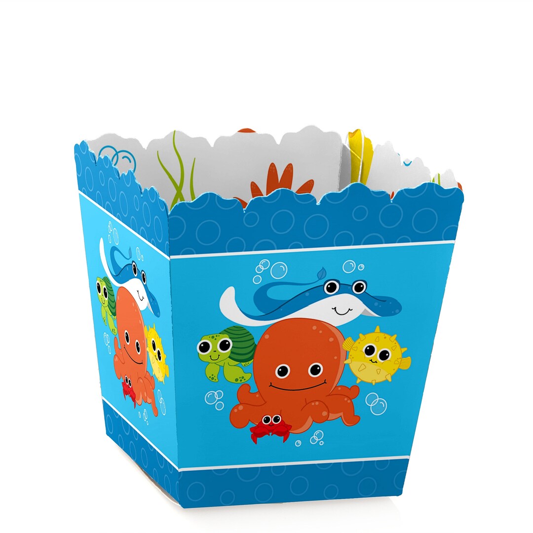 Under the Sea Critters - Party Mini Favor Boxes - Baby Shower or ...