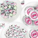 Spa Day Mini Candy Bar Wrappers Round Candy Stickers and - Etsy
