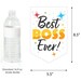 Happy Boss's Day - Best Boss Ever Bunting Banner - Party Decorations ...