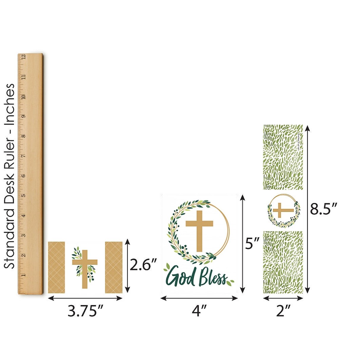 Elegant Cross Mini Wine Bottle Labels Wine Bottle Labels | Etsy