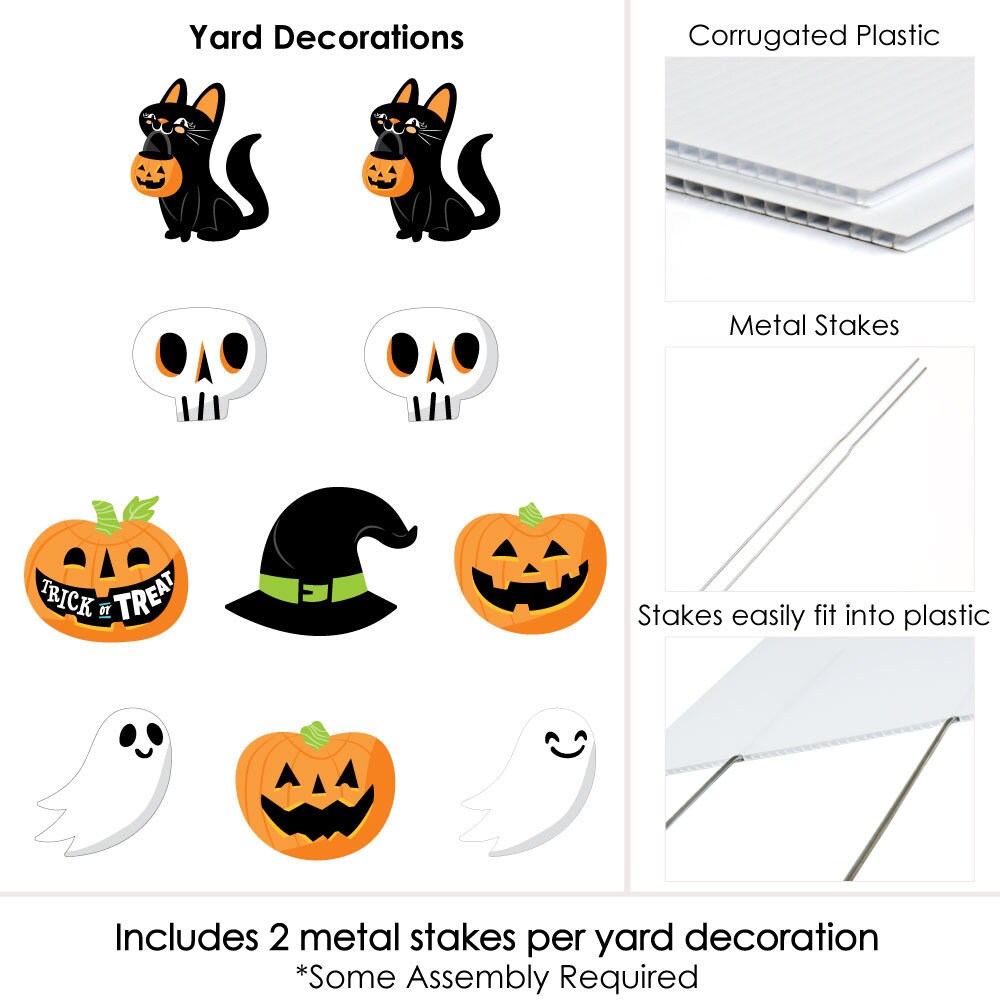 Jack-o'lantern Halloween Black Cat Ghost Skull & | Etsy