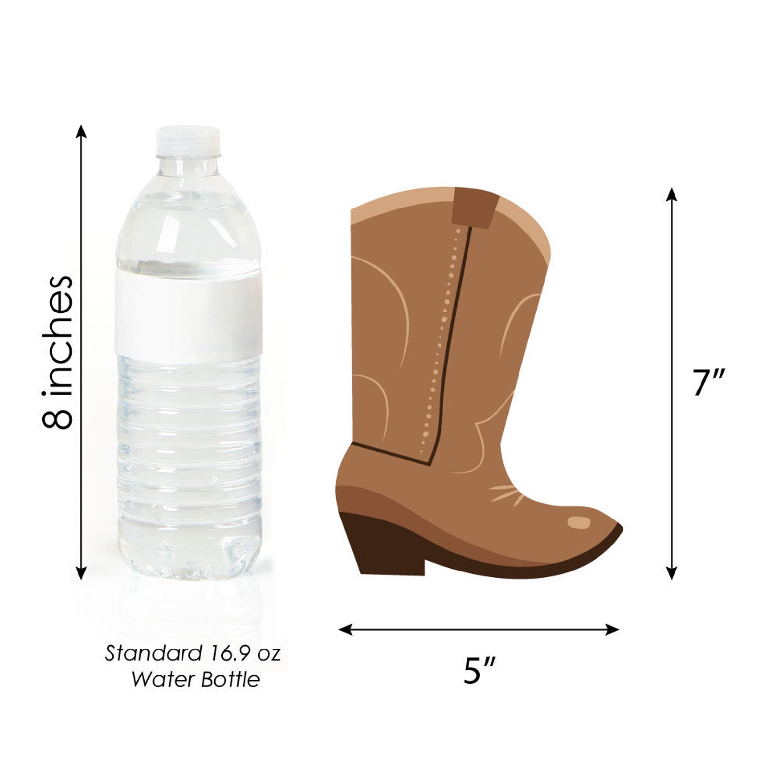 Western Hoedown - Cowboy Boot Decorations DIY Wild West Cowboy Party ...