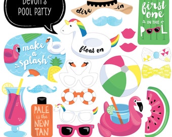 Swimming Photo Booth Props - Etsy